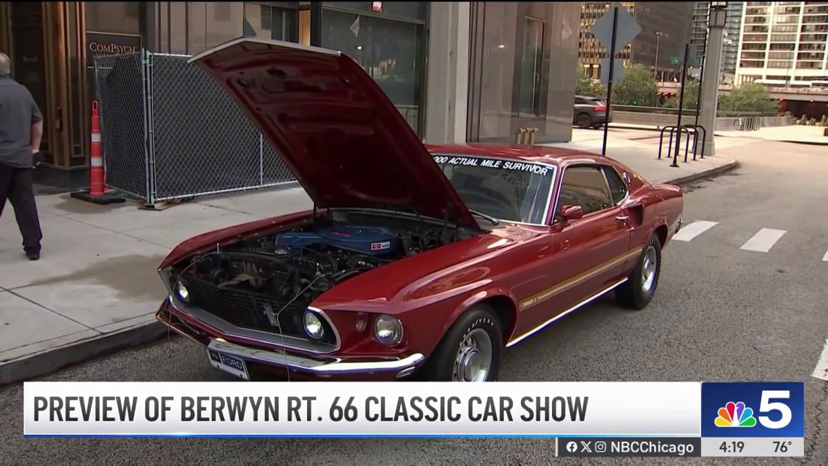 Berwyn Car Show set to return to Route 66 – NBC Chicago