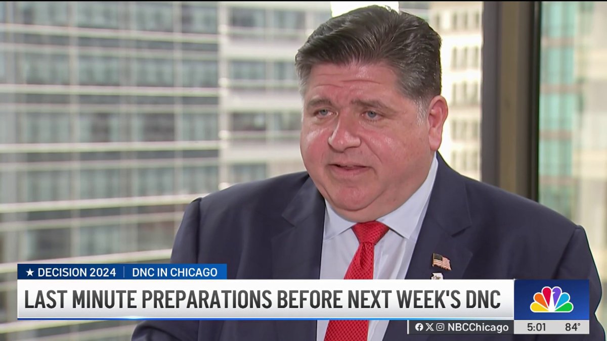 Final preparations for Chicago DNC underway – NBC Chicago