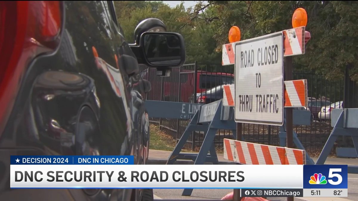 DNC brings road closures and tight security to Chicago – NBC Chicago