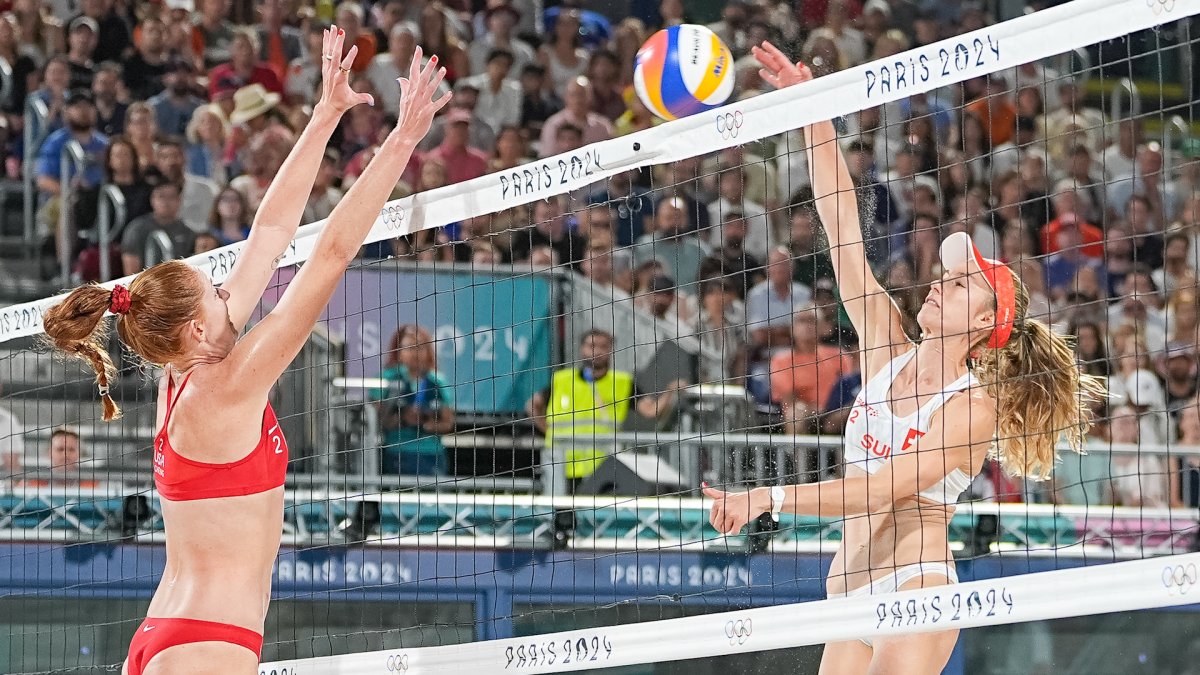 US shut out of women’s beach volleyball tournament after loss – NBC Chicago