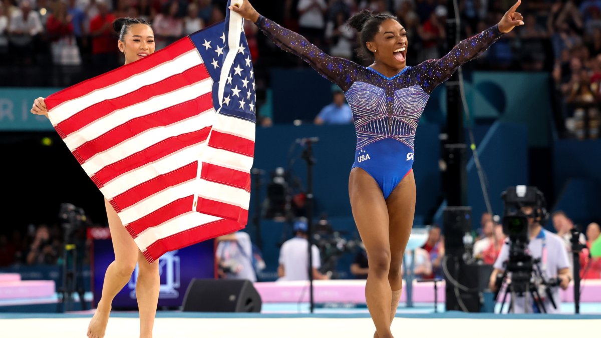 Simone Biles make more history in Paris with gold medal win – NBC Chicago