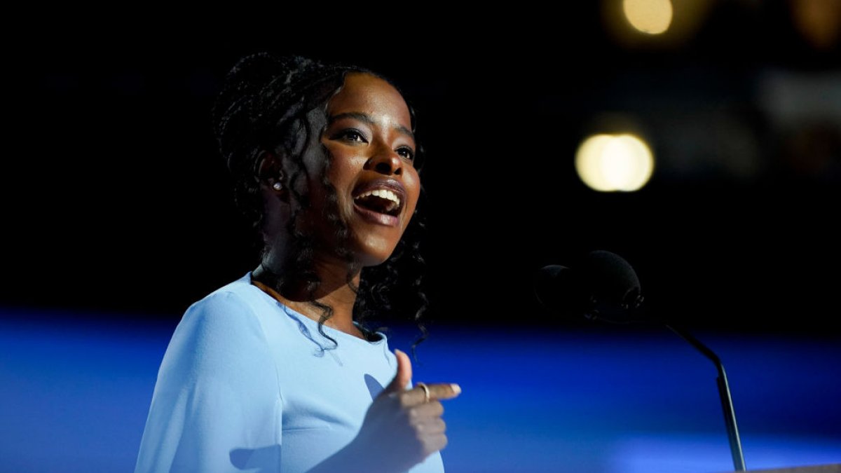 Read and watch: Amanda Gorman recites new ‘This Sacred Scene’ poem at ...