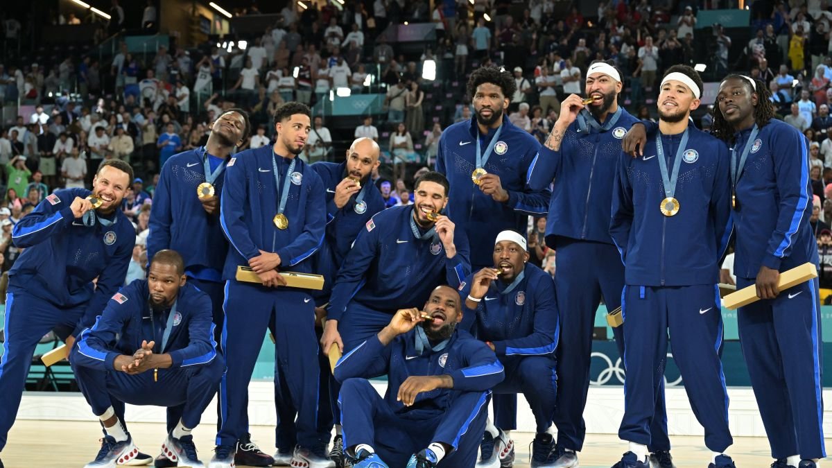 Basketball world reacts to Team USA’s 2024 Olympics gold – NBC Chicago