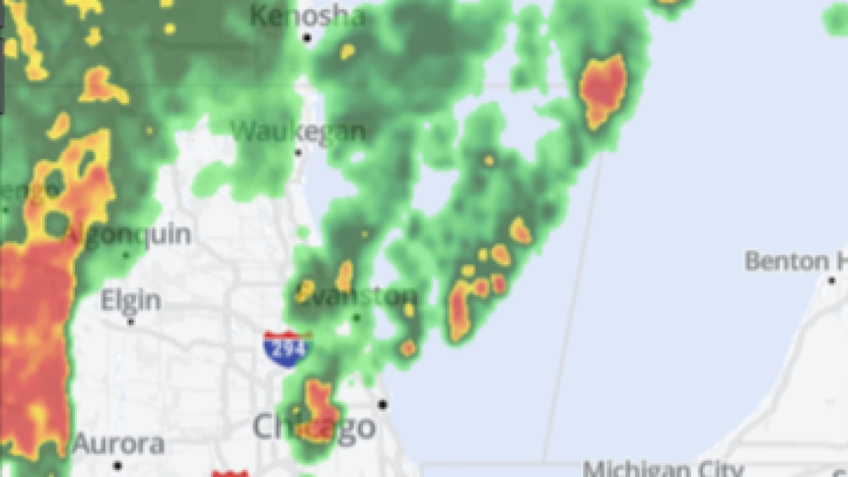Chicago weather radar: Track storms ahead of Friday commute – NBC Chicago