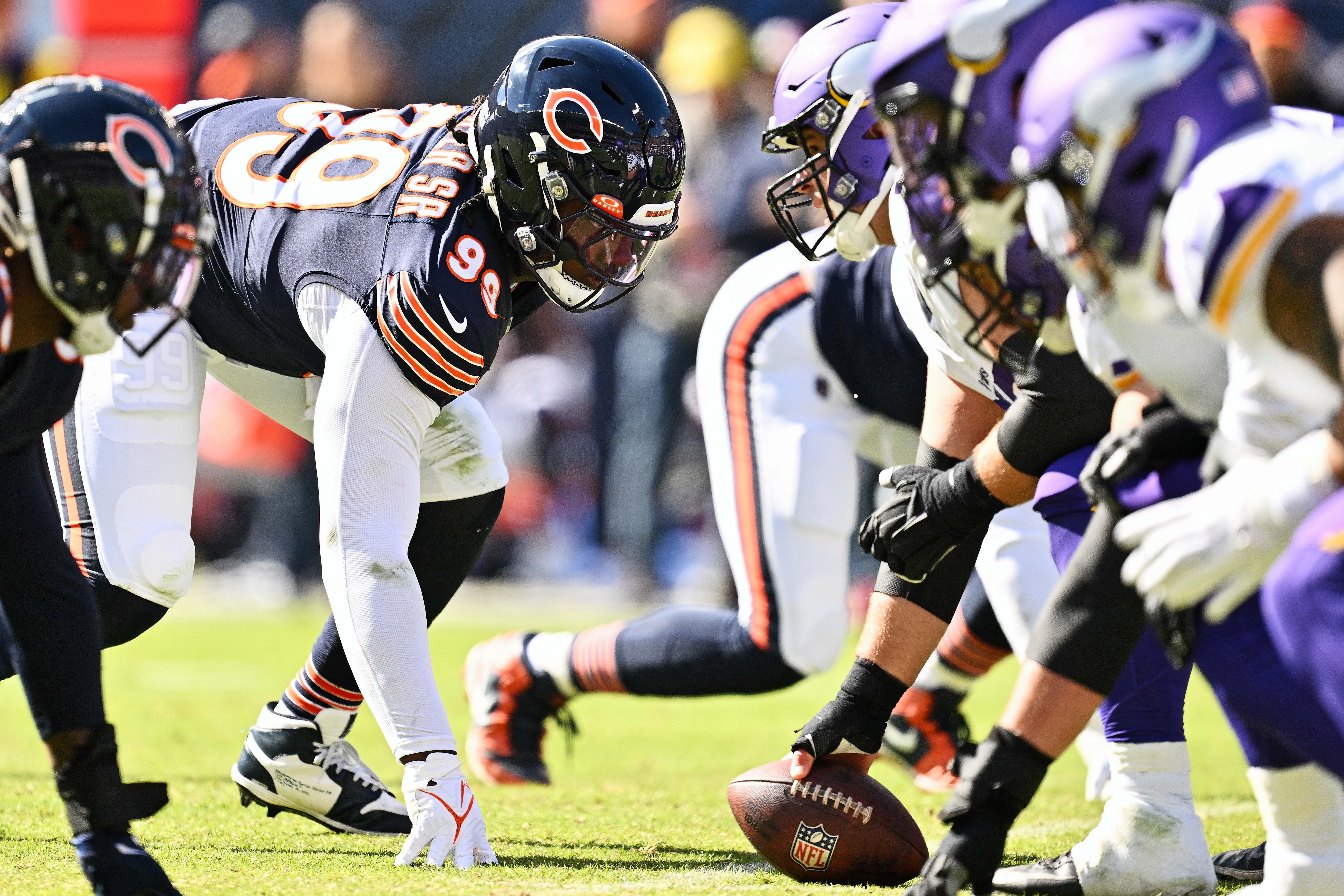 Bears training camp: Gervon Dexter disrupting offense on DL – NBC Chicago