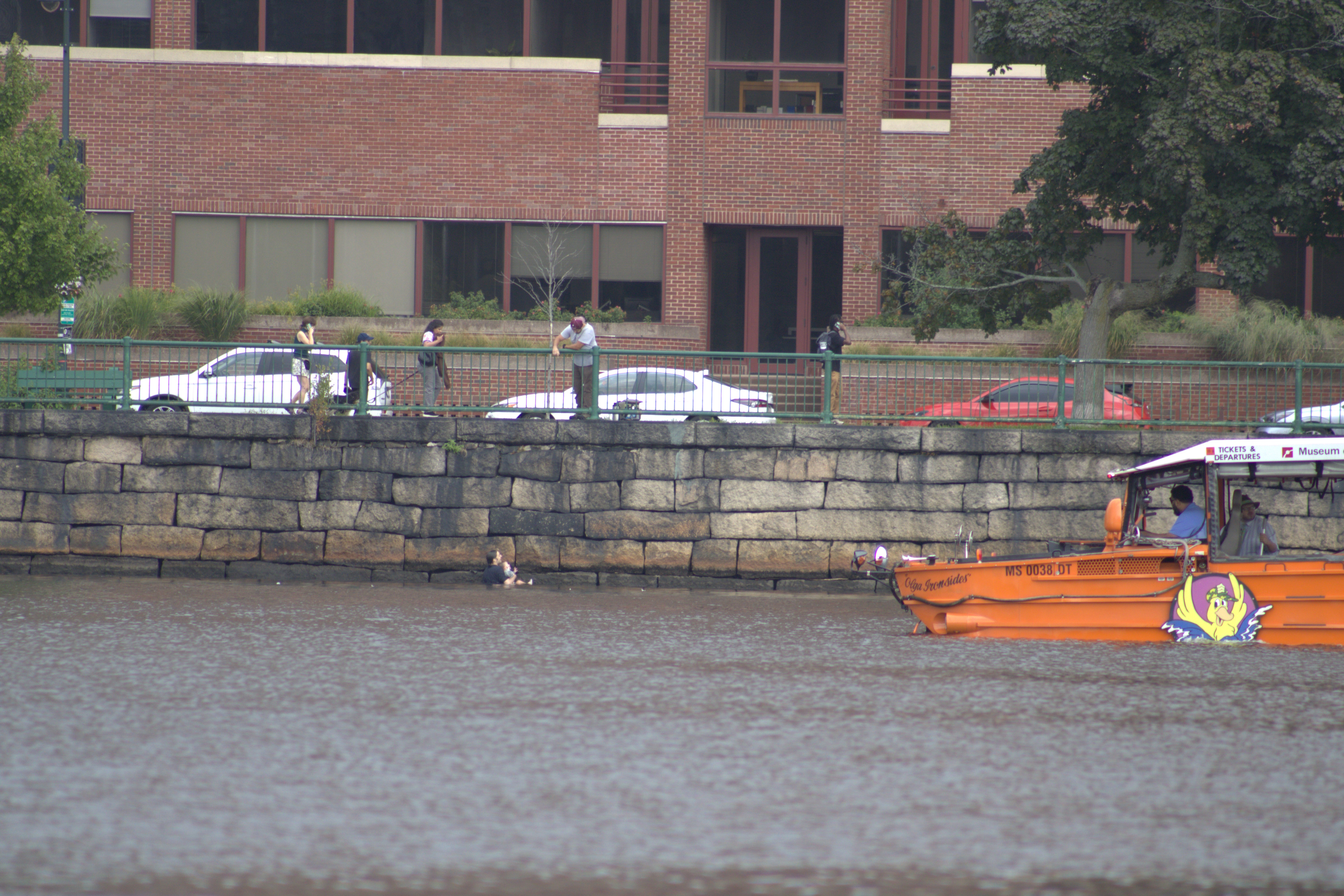 Cambridge, MA duck boat rescue in Charles River Monday: PHOTOS – NBC ...