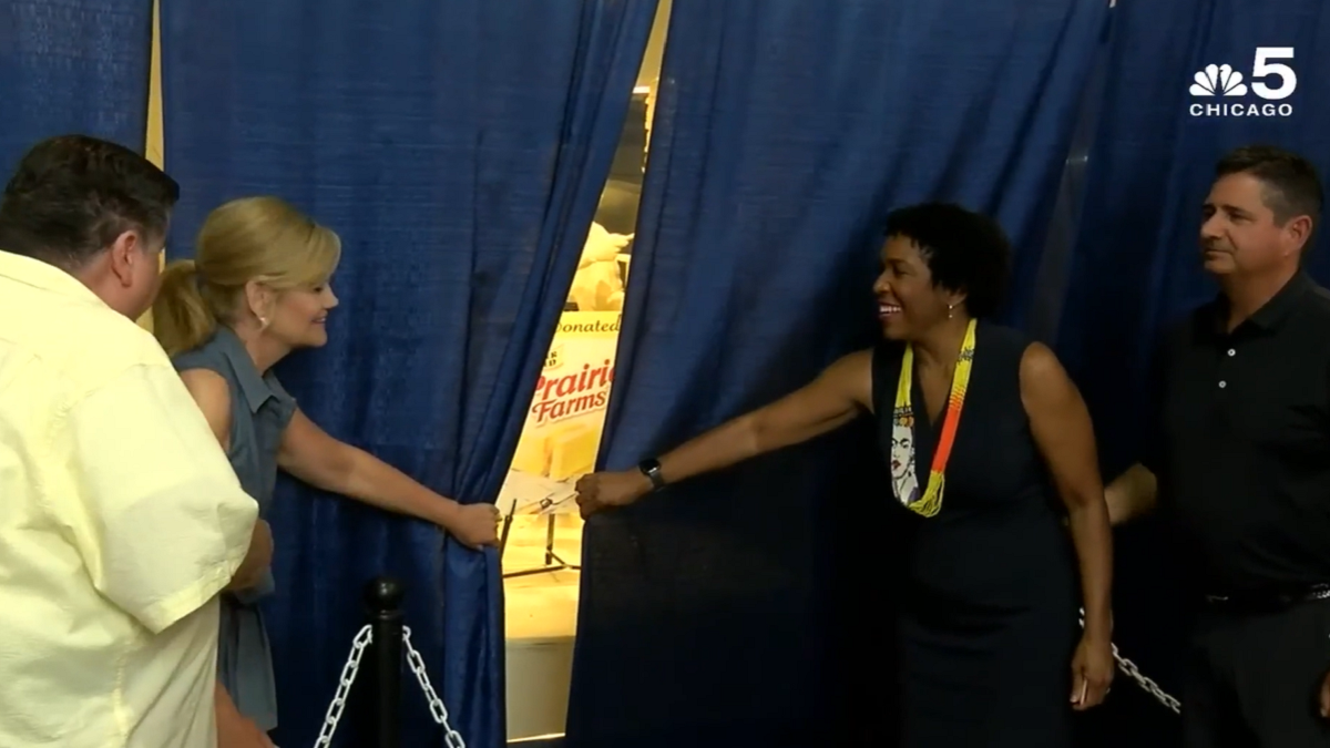 Illinois State Fair unveils beloved annual ‘butter cow’ – NBC Chicago