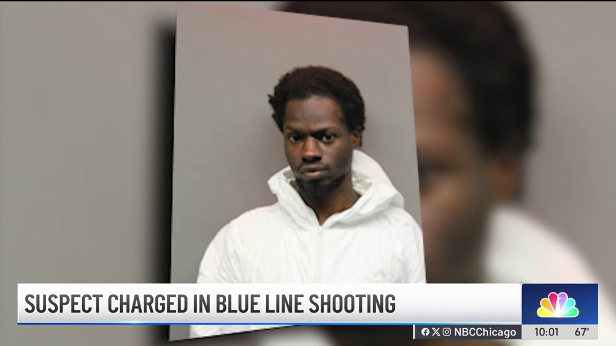 Blue Line suspect charged, to appear in court – NBC Chicago