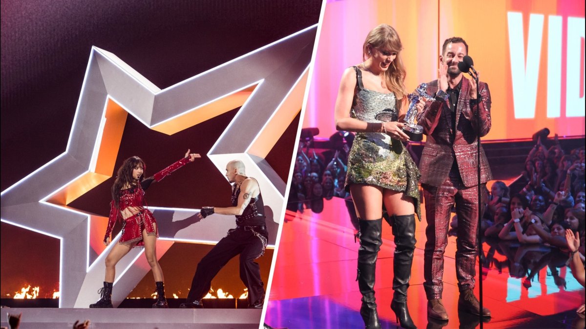 Taylor Swift wins big at the MTV VMAs to tie Beyoncé’s record – NBC Chicago