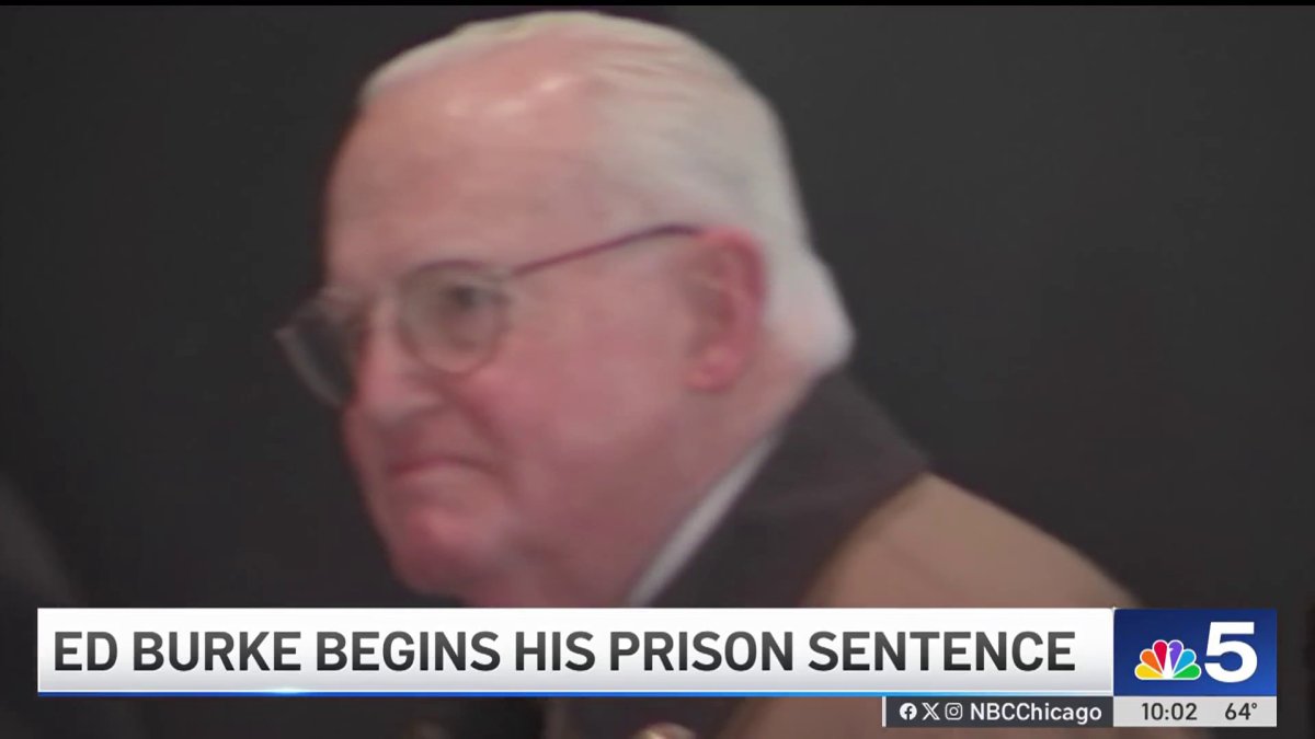 Former Chicago Ald. Ed Burke booked into federal prison – NBC Chicago