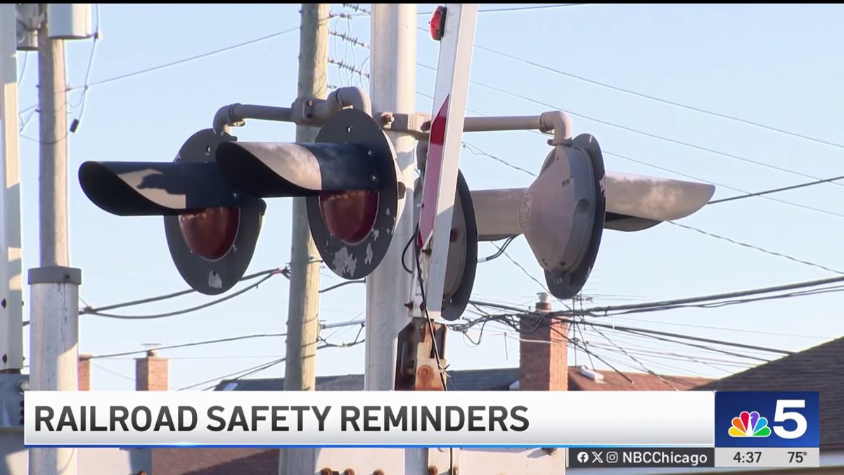CPS, CPD raise awareness for Rail Safety Week – NBC Chicago