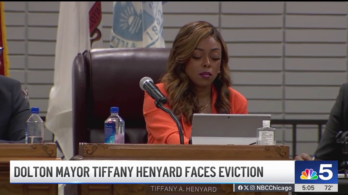 Dolton Mayor Tiffany Henyard and boyfriend given eviction notice: court ...
