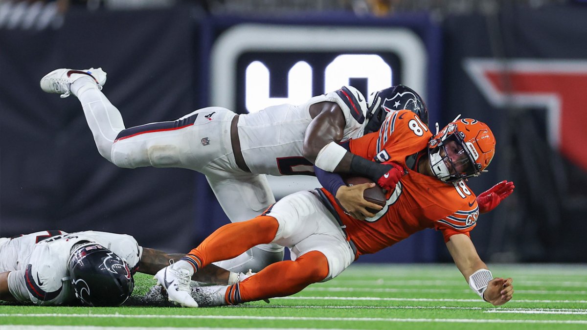 Bears report card: Grading Caleb Williams in loss vs. Texans – NBC Chicago