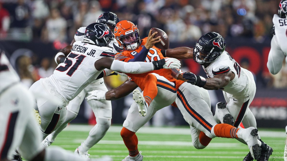 Bears vs. Texans takeaways: Caleb Williams struggles in loss – NBC Chicago