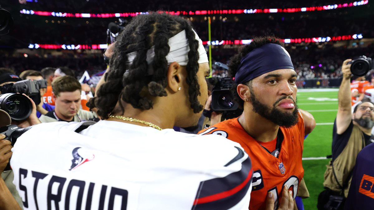 Texans’ Stroud clarifies ‘little bro’ talk with Caleb Williams – NBC ...