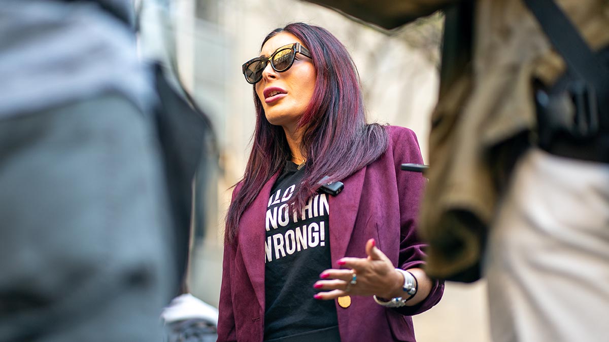 Trump defends far-right activist Laura Loomer – NBC Chicago