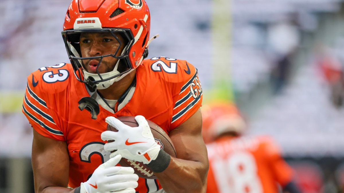Roschon Johnson’s role in 2024 Bears’ run game unclear – NBC Chicago