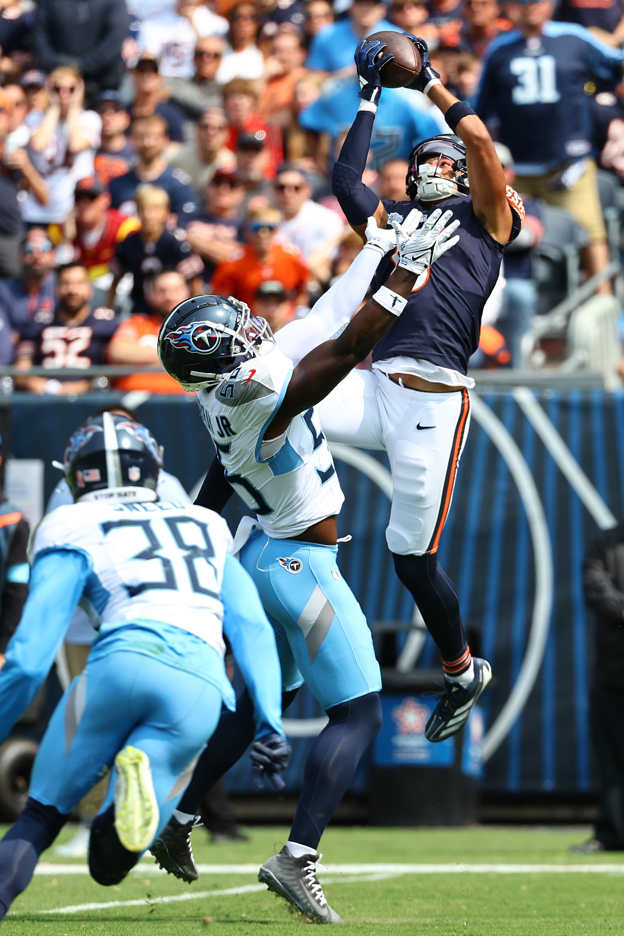 Bears’ Rome Odunze shares how he saw his insane first catch unfold ...