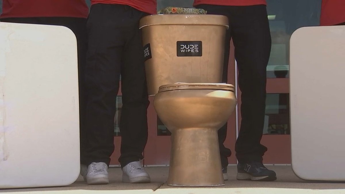 Suburban soccer team uses golden toilet to raise colon cancer awareness ...