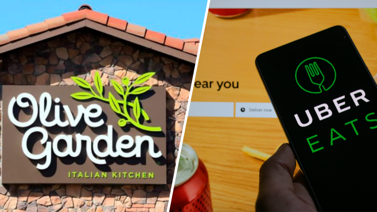 Olive Garden teams up with Uber Direct to offer delivery – NBC Chicago