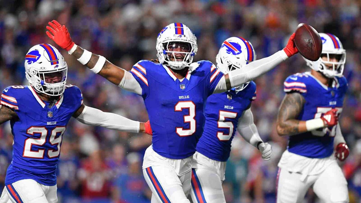 Damar Hamlin records first career interception for Buffalo Bills – NBC ...