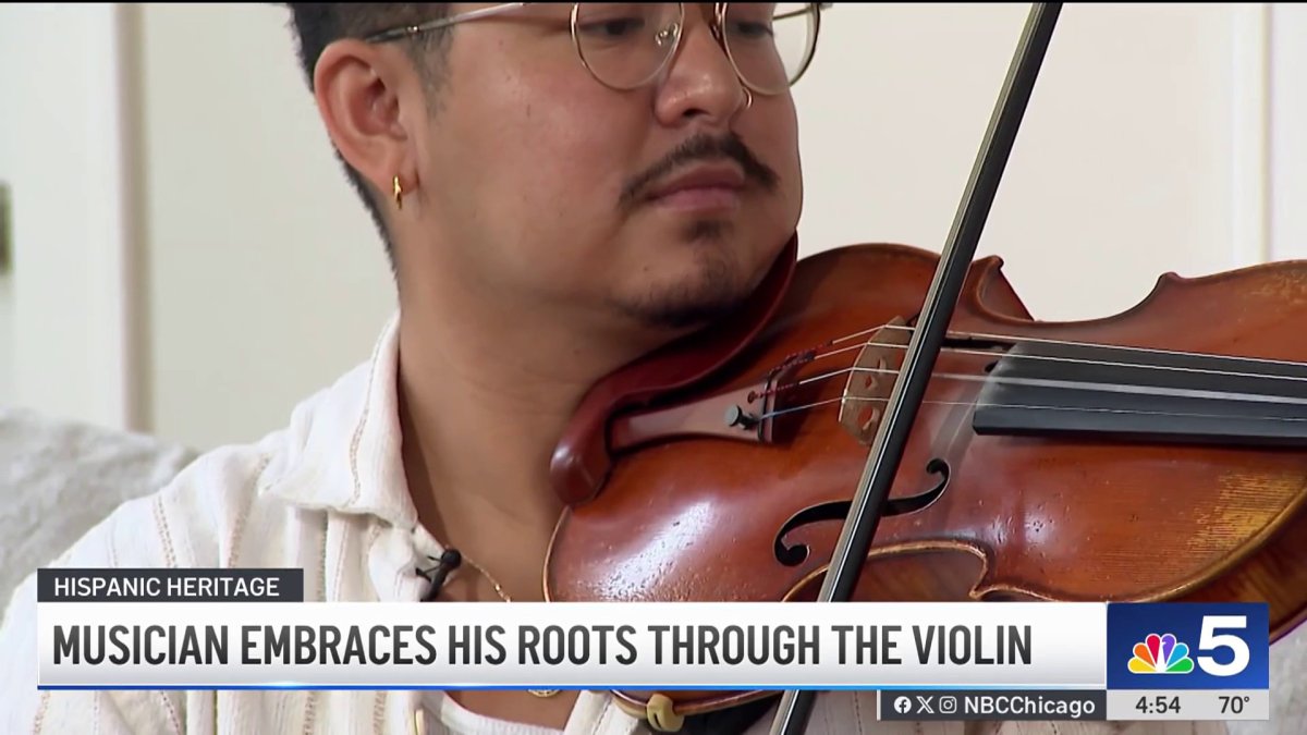Local violinist embraces roots through music – NBC Chicago