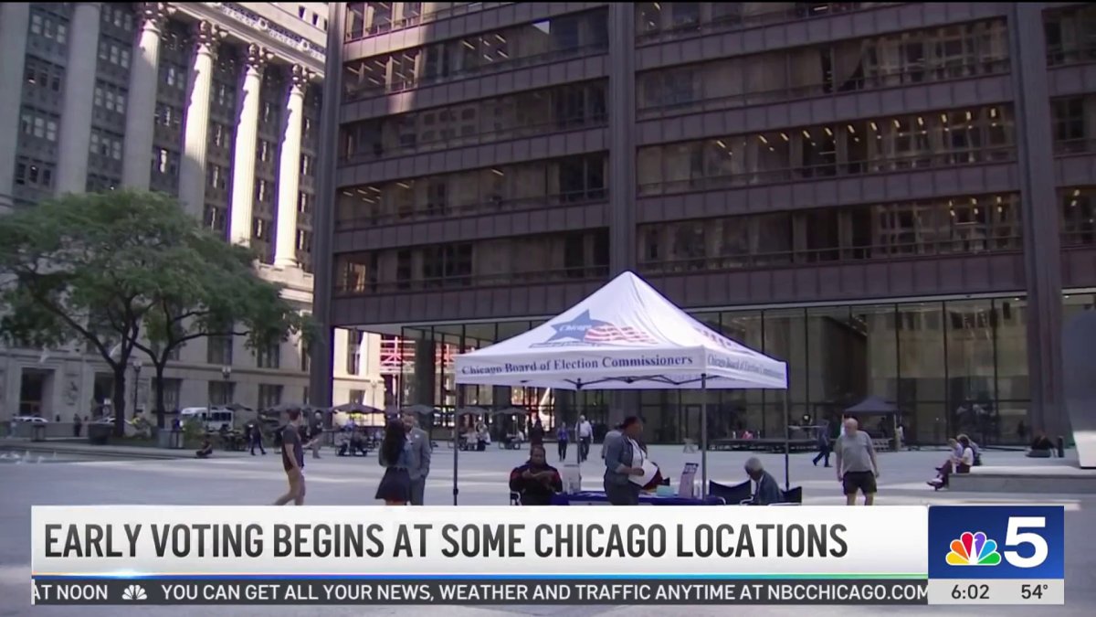 Early voting begins in Chicago. What voters should know – NBC Chicago
