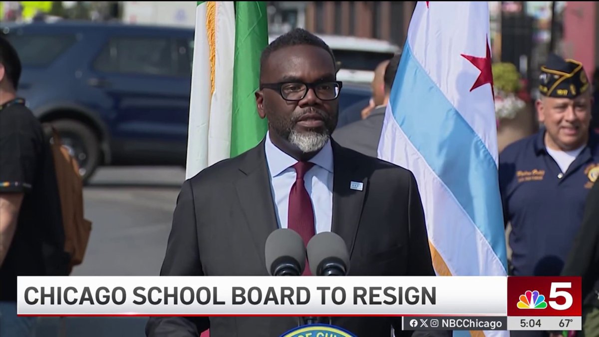 Chicago school board to resign amid leadership dispute – NBC Chicago