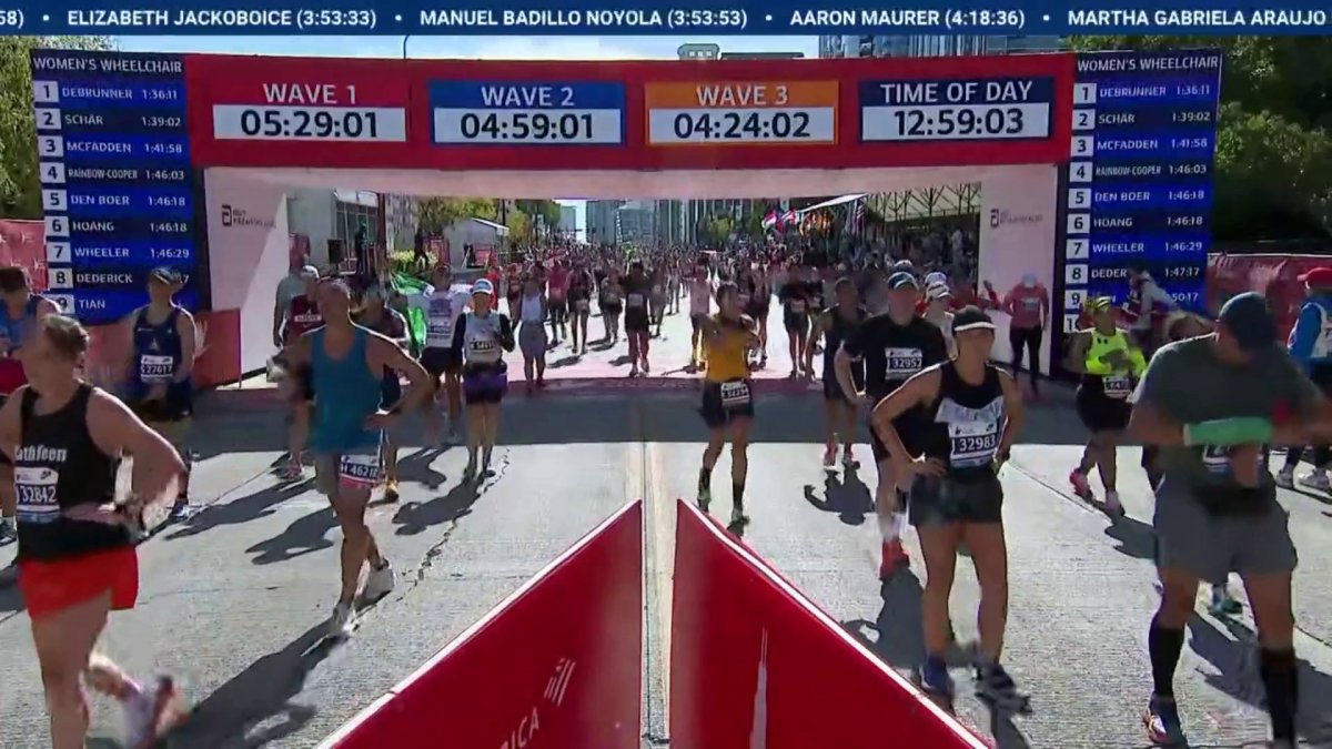 Chicago Marathon 2024 finish line: 12:00pm – 1:00 pm – NBC Chicago