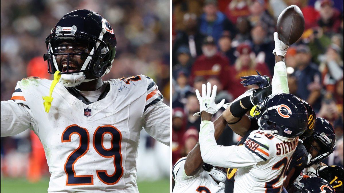 Bears’ Tyrique Stevenson makes embarrassing mistake in Week 8 – NBC Chicago