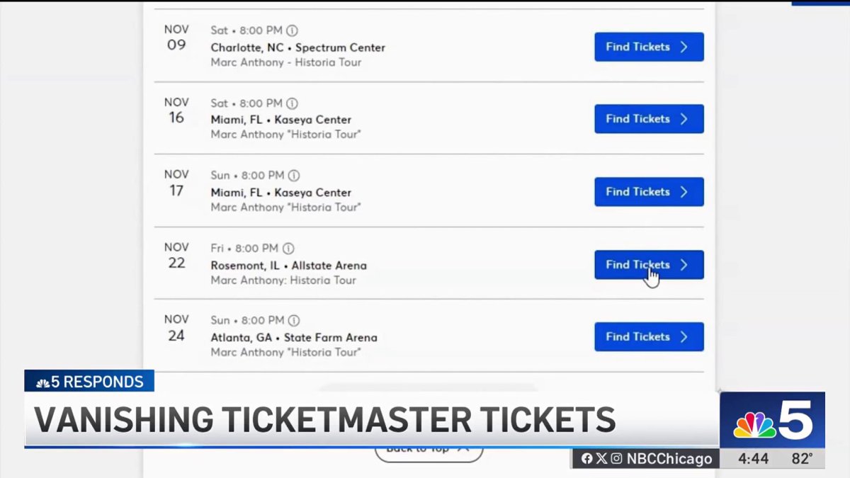 Customers complain of Ticketmaster ticket transfers without permission ...