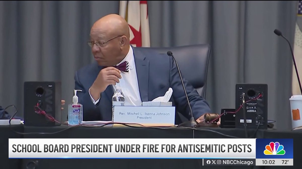 CPS Board President facing criticism for antisemitic posts – NBC Chicago