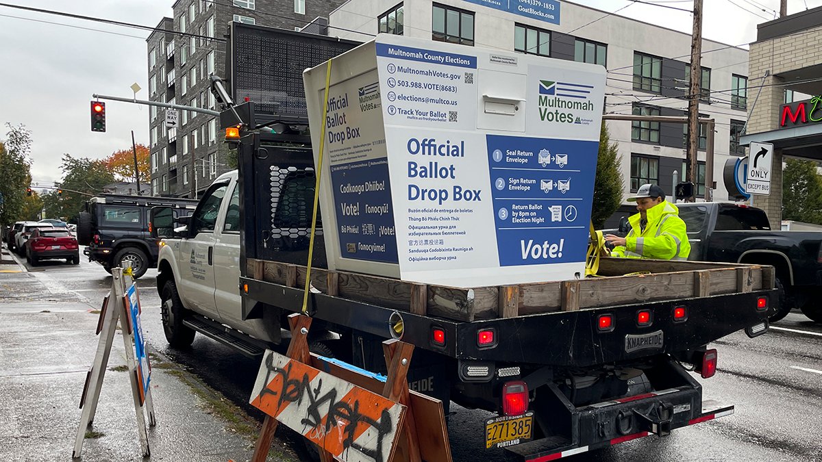 Police say fires set at ballot boxes in Oregon and Washington are ...