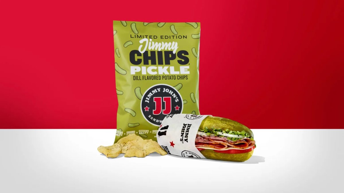 Jimmy John’s debuts Picklewich with pickles instead of bread – NBC Chicago