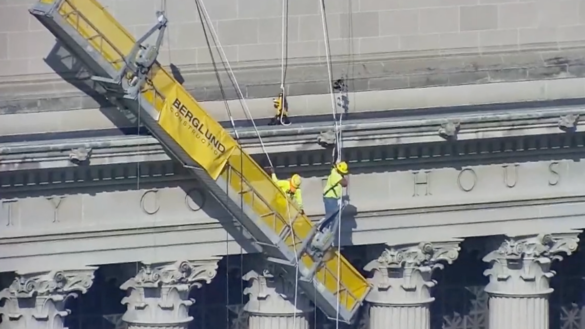 Workers rescued after scaffolding partially collapses in Milwaukee ...