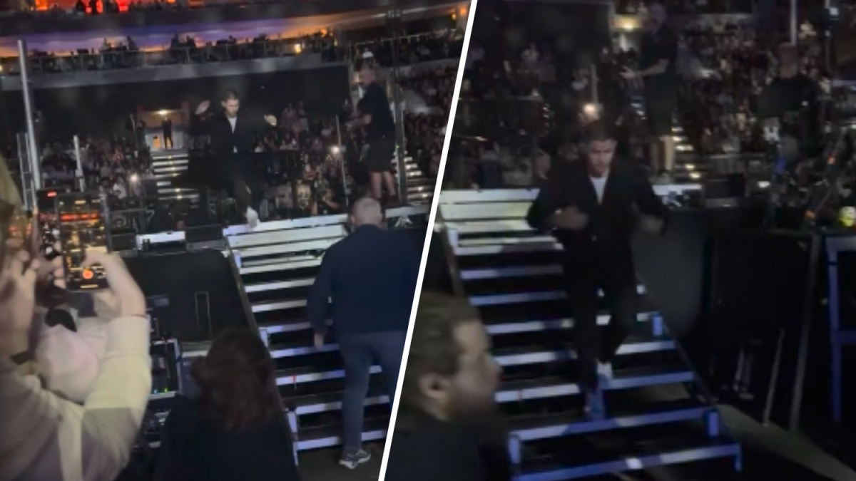 Nick Jonas run offstage after laser pointed at his head – NBC Chicago