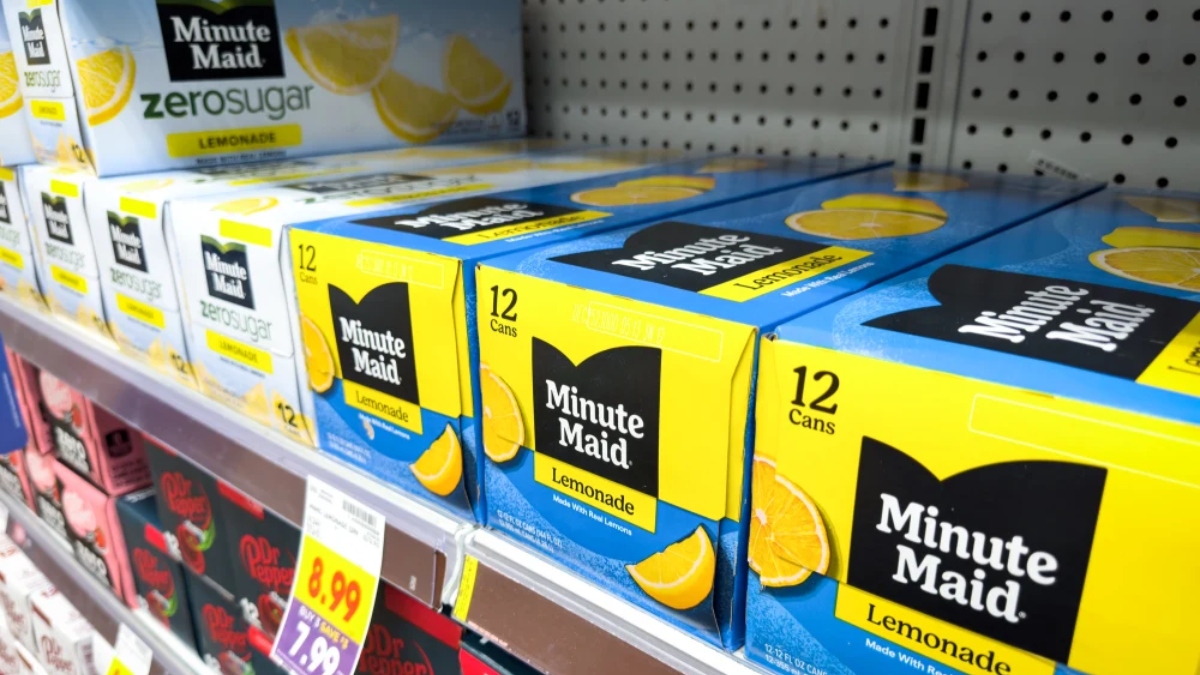 Thousands of Minute Maid zero sugar lemonade cases recalled due to ...