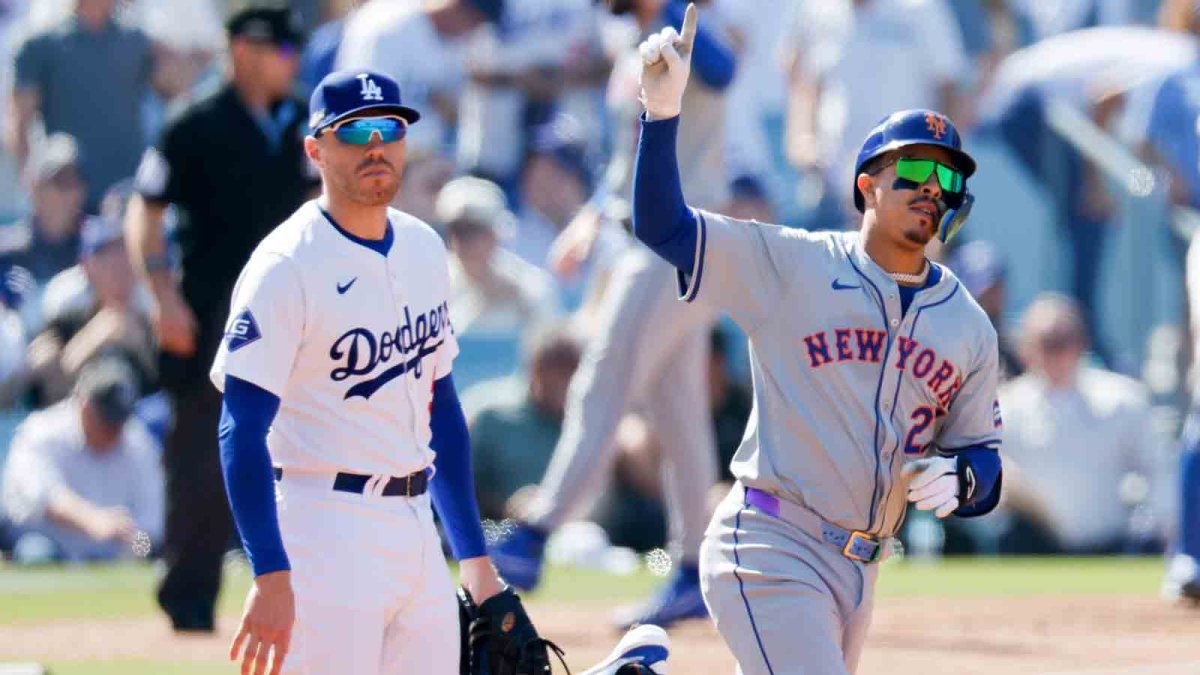 Mark Vientos hits grand slam as Mets beat Dodgers in NLCS Game 2 – NBC Chicago