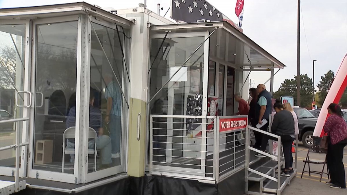 Kane County voters take advantage of mobile voting sites at grocery ...