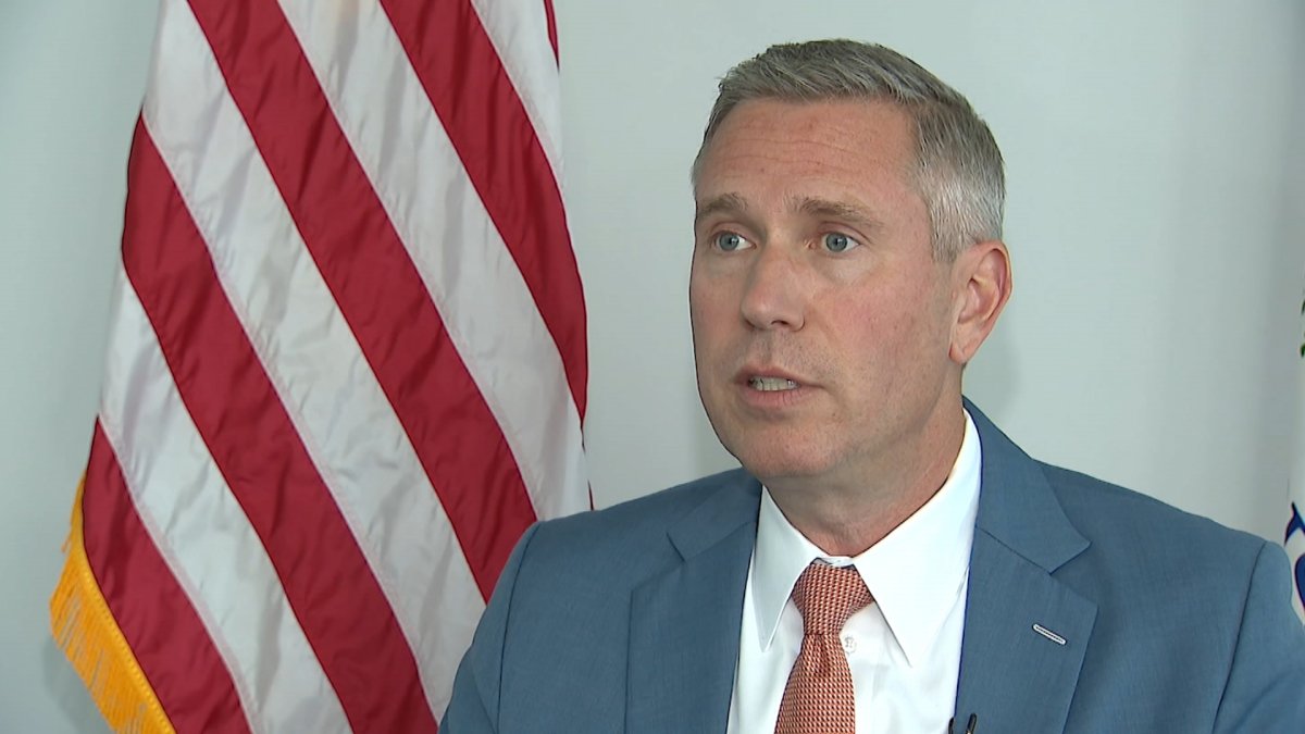 Illinois treasurer’s home hit by vandals, scene of protests – NBC Chicago