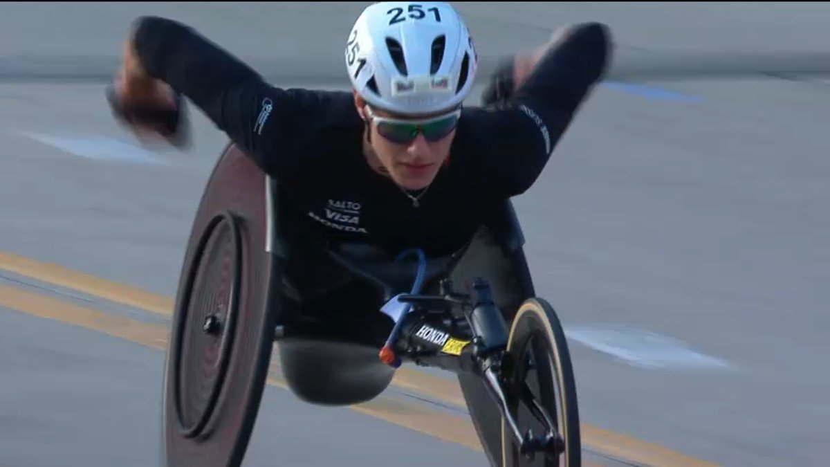 Catherine Debrunner wins Chicago Marathon women’s wheelchair race – NBC ...