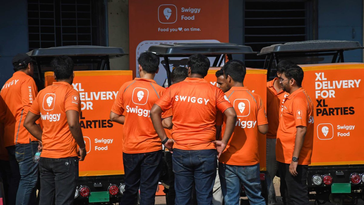 SoftBank-backed Swiggy’s shares soar 15% on India market debut after ...