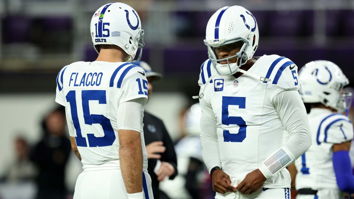 Colts name Anthony Richardson as starting QB, Joe Flacco benched – NBC ...