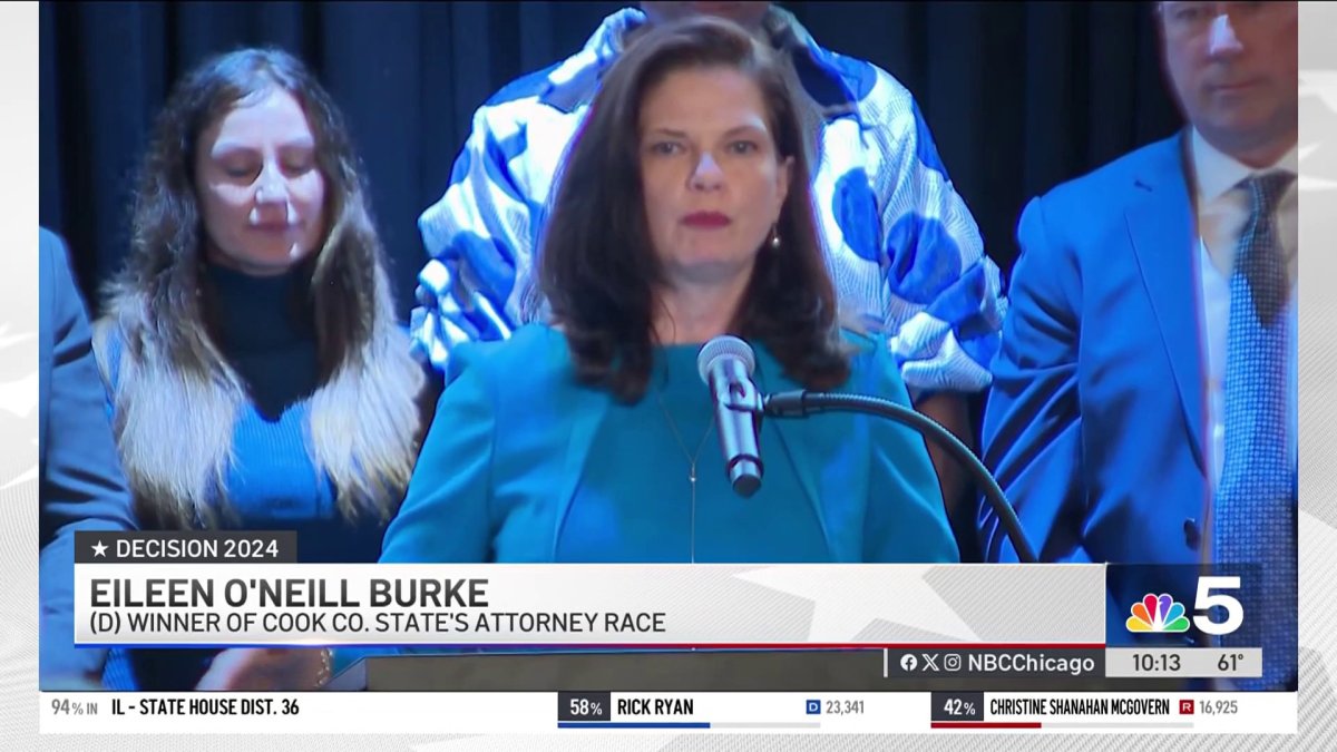 Eileen O’Neill Burke cruises to victory in Cook County State’s Attorney ...
