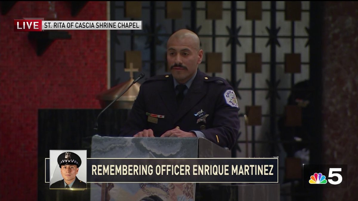 Brother’s tribute at funeral honors fallen Chicago officer Enrique ...