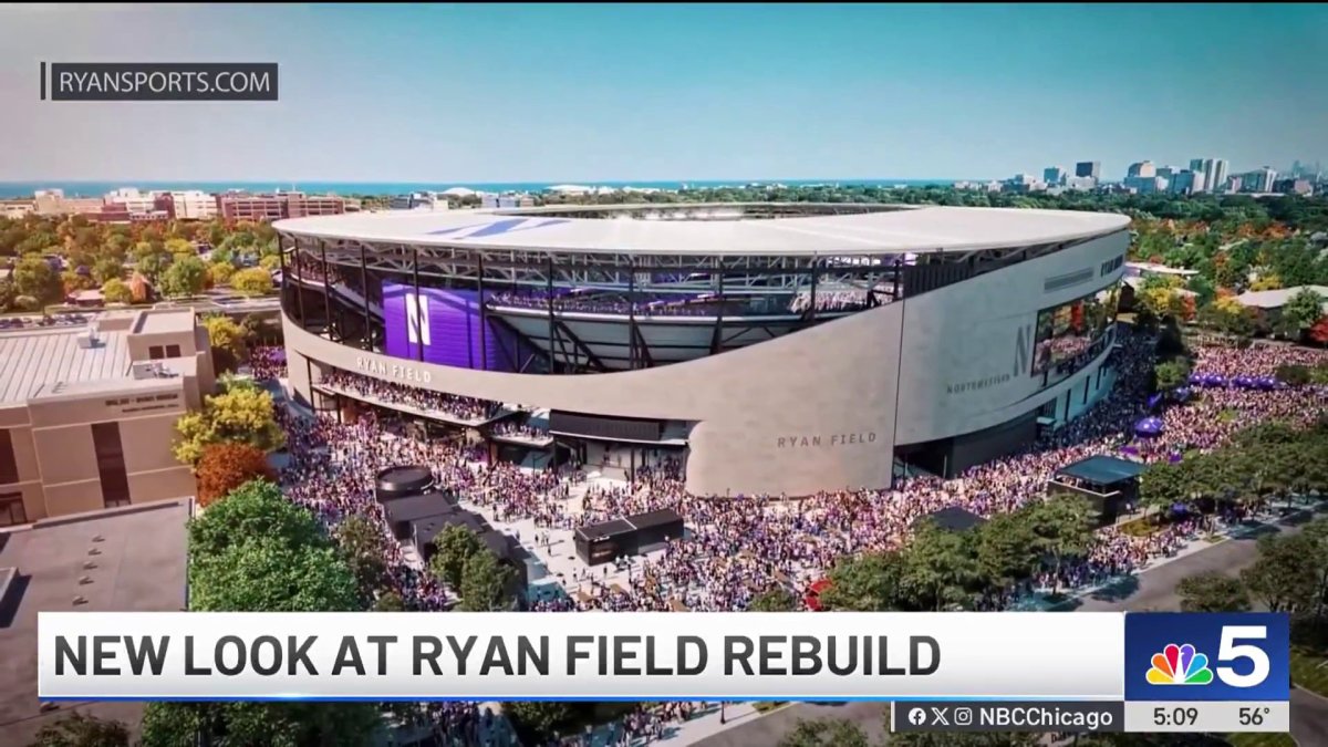 Renderings of Northwestern University’s Ryan Field unveiled – NBC Chicago