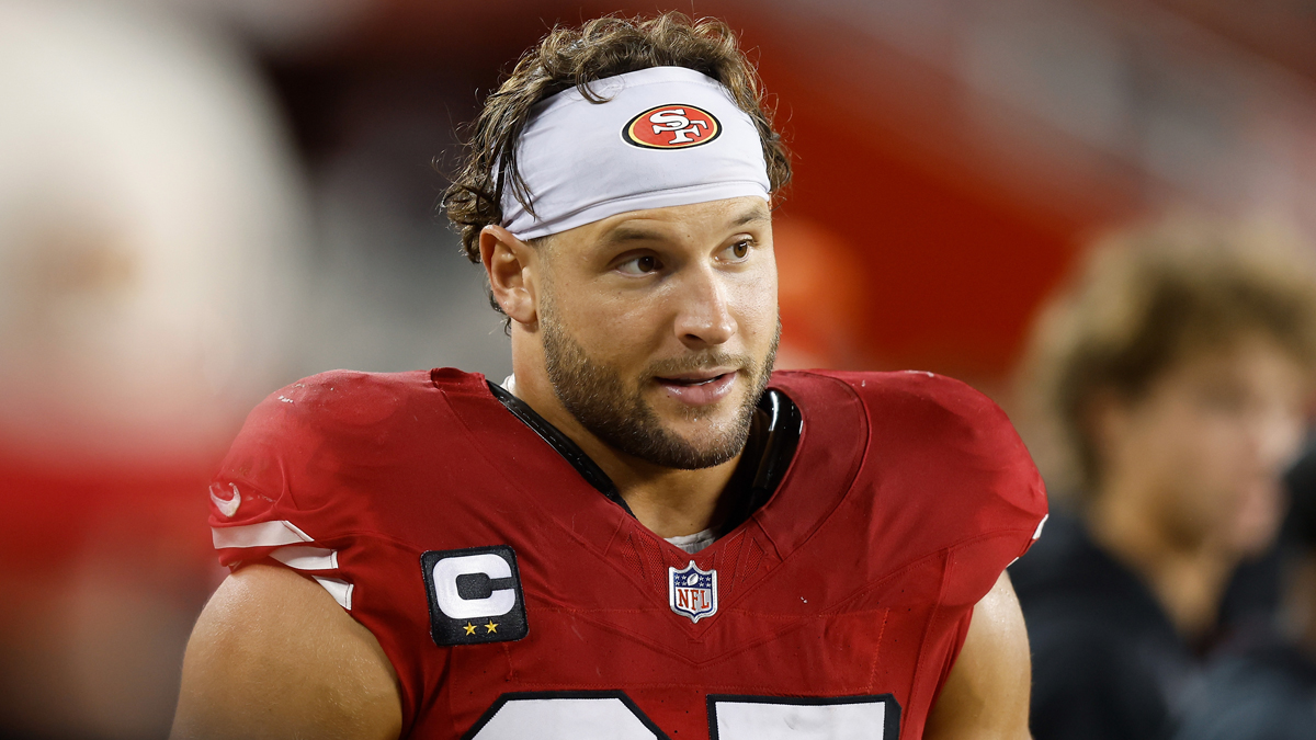 Nick Bosa Says Nfl Hasnt Fined Him Yet For Wearing Maga Hat On Field