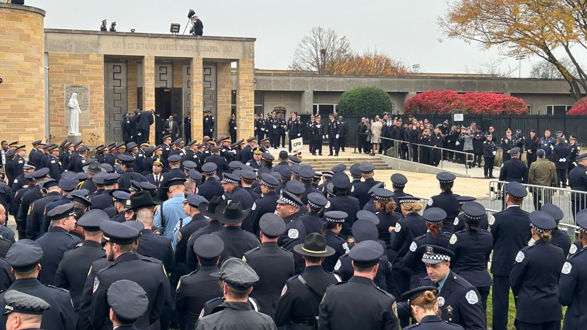 Chicago cop killed Enrique Martinez laid to rest at funeral – NBC Chicago
