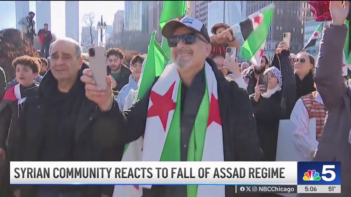 Assad Regime Ends In Syria As Rebels Claim Damascus Nbc Chicago