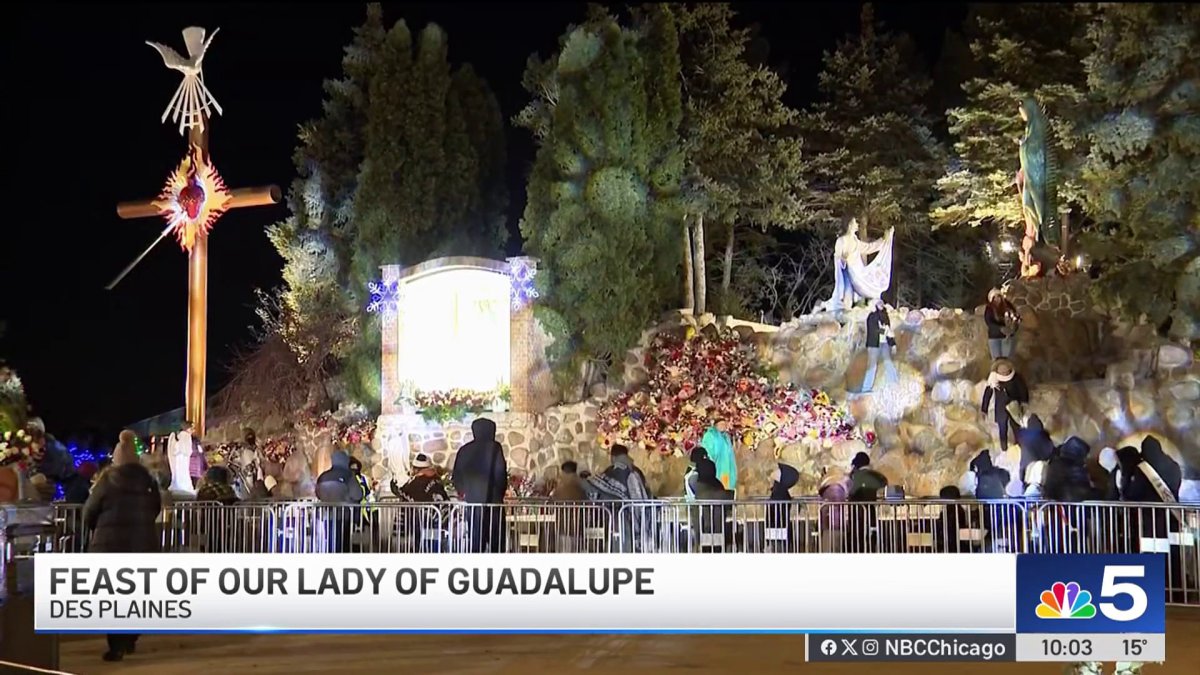 Thousands brave frigid temps for Our Lady of Guadalupe celebration ...